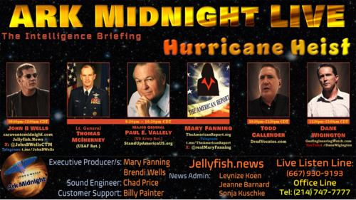CDM on GETTR : The Intelligence Briefing /Hurricane Heist - John B ...
