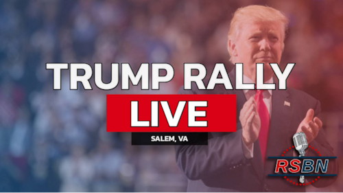 RSBN 🇺🇸 on GETTR : LIVE: President Trump Holds a Rally in Salem, VA ...