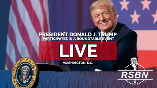 RSBN 🇺🇸 on GETTR: LIVE: President Trump Participates in a Roundtable...