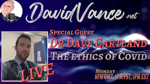 David Vance 🩸 on GETTR: David Vance Live with Dr Dave Cartland