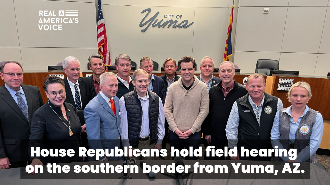 Real America's Voice on GETTR: BEN BERGQUAM IN YUMA AZ PRESS CONFERENCE