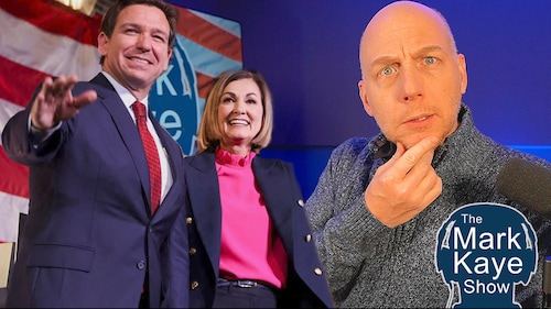 Mark Kaye on GETTR : DeSantis Gets Corny Endorsement!