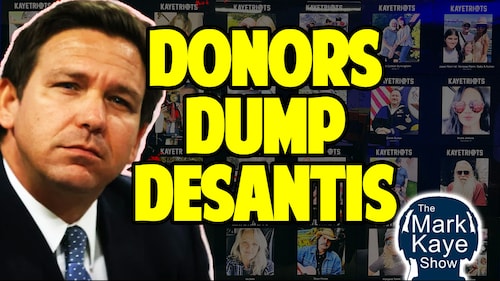 Mark Kaye on GETTR : Donors Dump DeSantis!