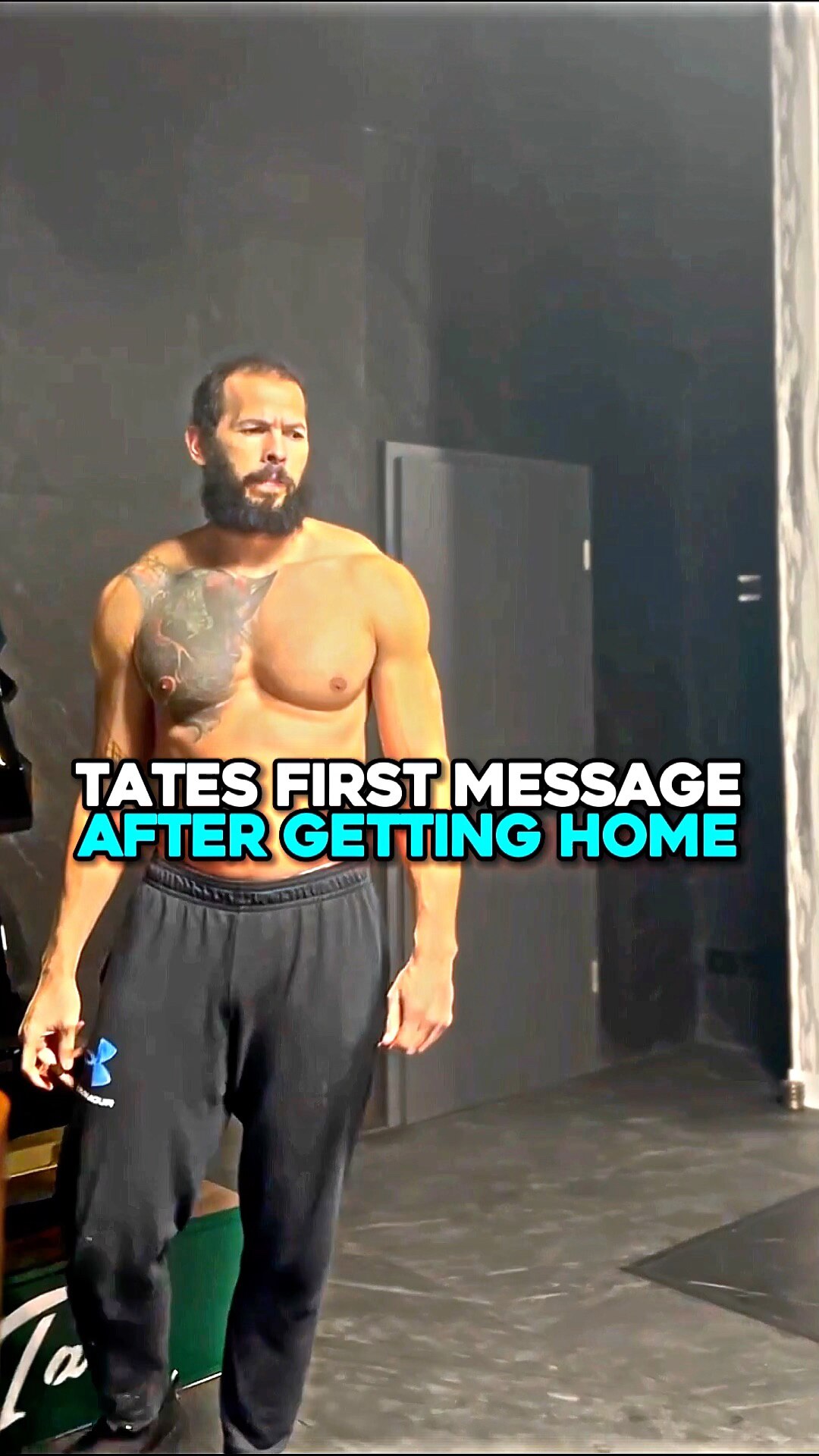 Cobra's Lecture on GETTR : Tate's first message after getting home