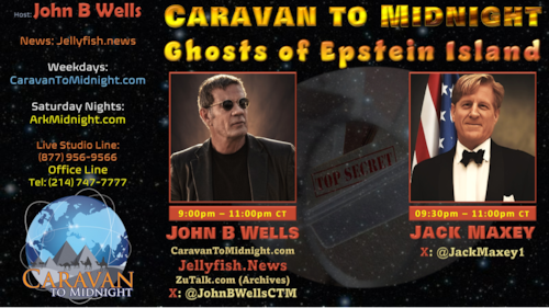 CDM on GETTR: Ghosts of Epstein Island - John B Wells LIVE