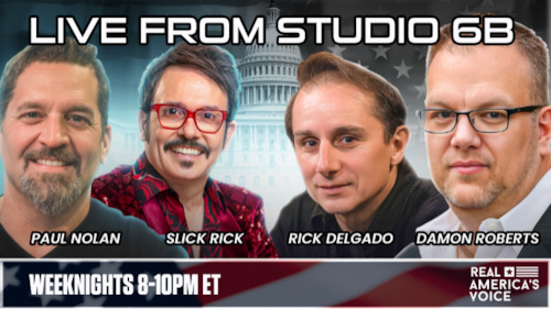 Real America's Voice on GETTR: LIVE FROM STUDIO 6B