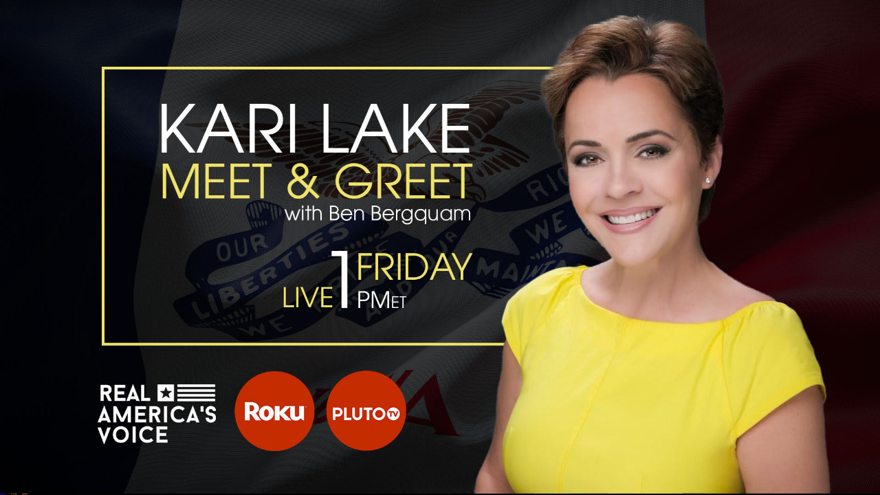 Real America's Voice on GETTR: KARI LAKE SAVE AMERICA MEET & GREET
