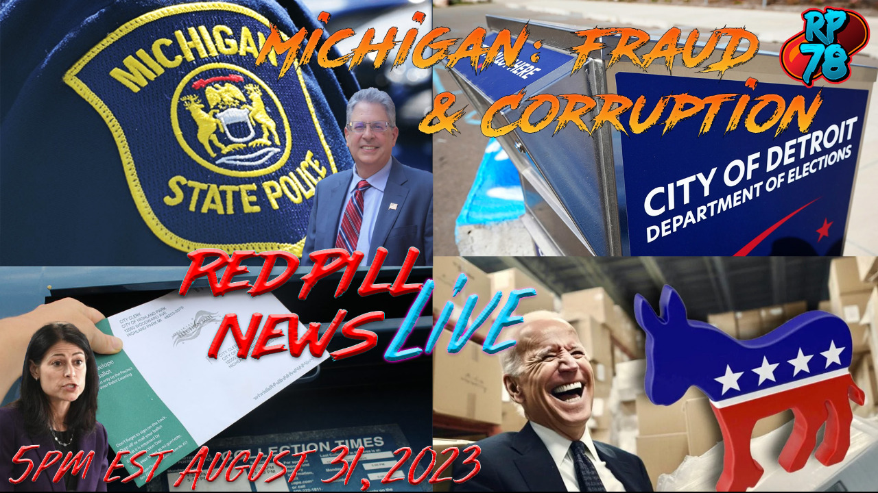 Red Pill News with Zak Paine on GETTR: MI The Keystone of Voter Fraud ...
