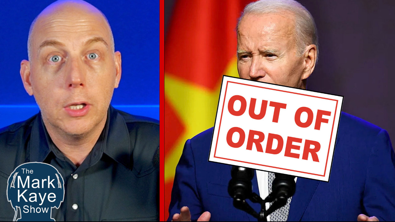 Mark Kaye on GETTR : Biden is OUT OF ORDER!