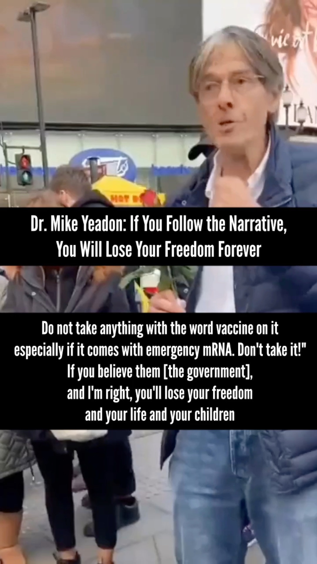 麦田67号 on GETTR: 🚨🚨🚨Dr. Mike Yeadon: If You Follow the Narrative...