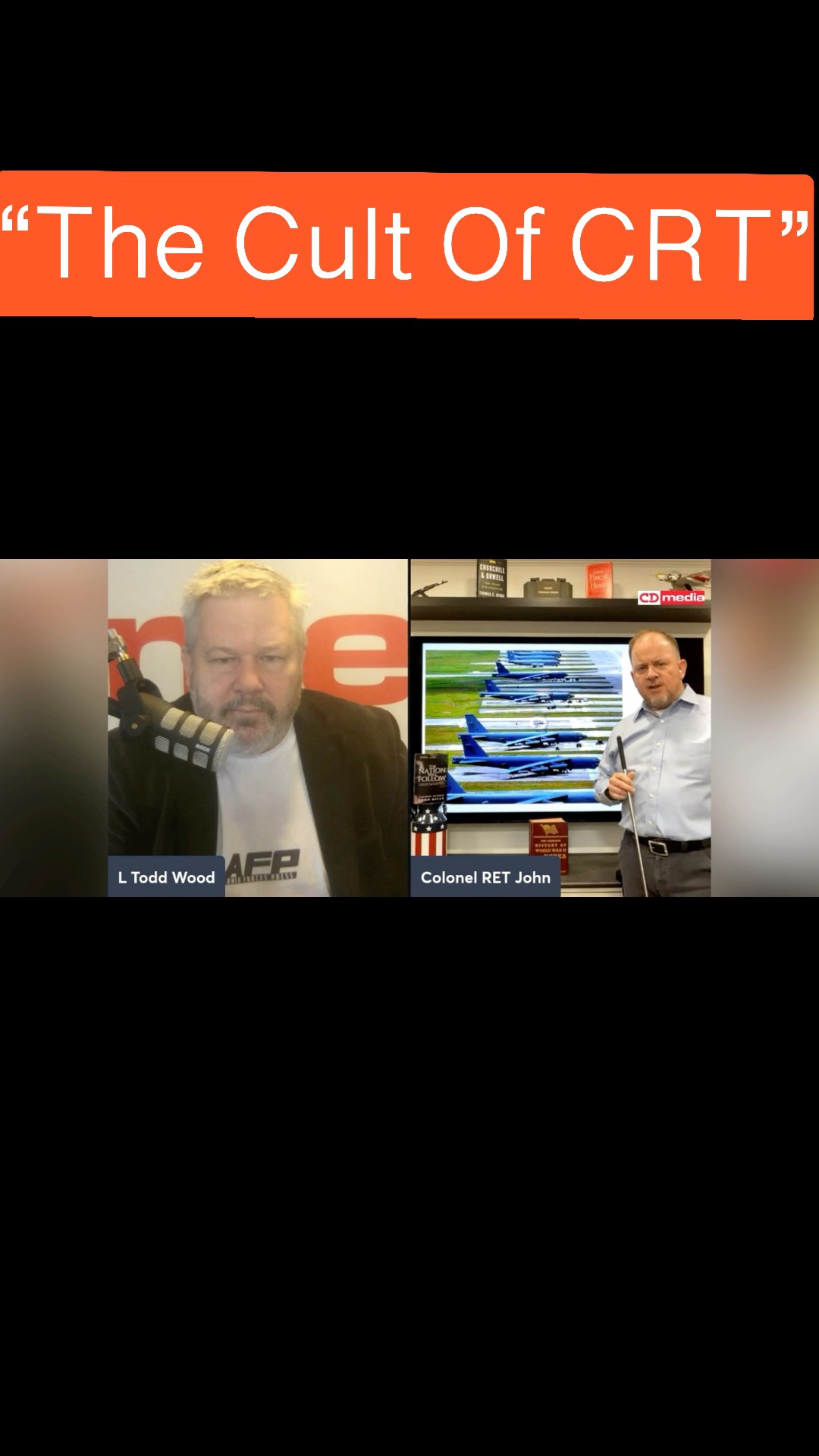 CDM on GETTR: Host L. Todd Wood discusses the military situation...