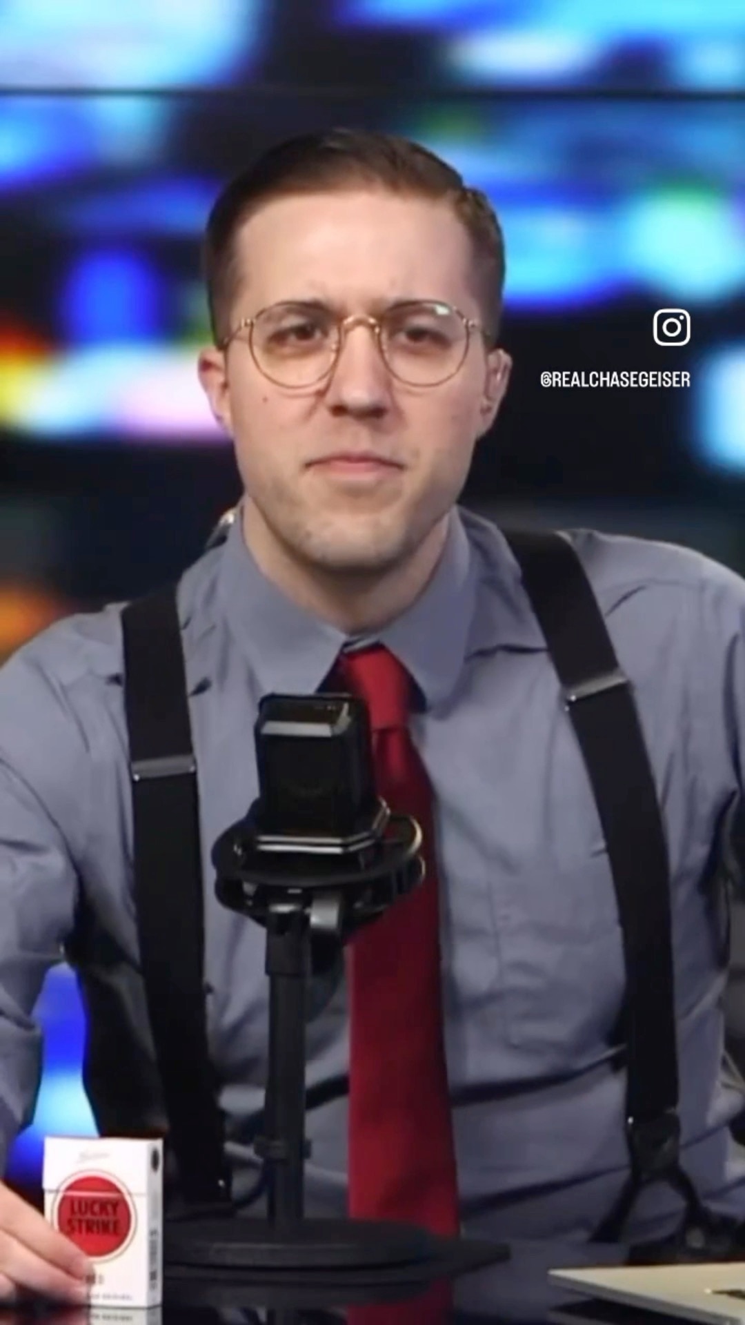 Chase Geiser on GETTR : Lucky Strikes Are Toasted