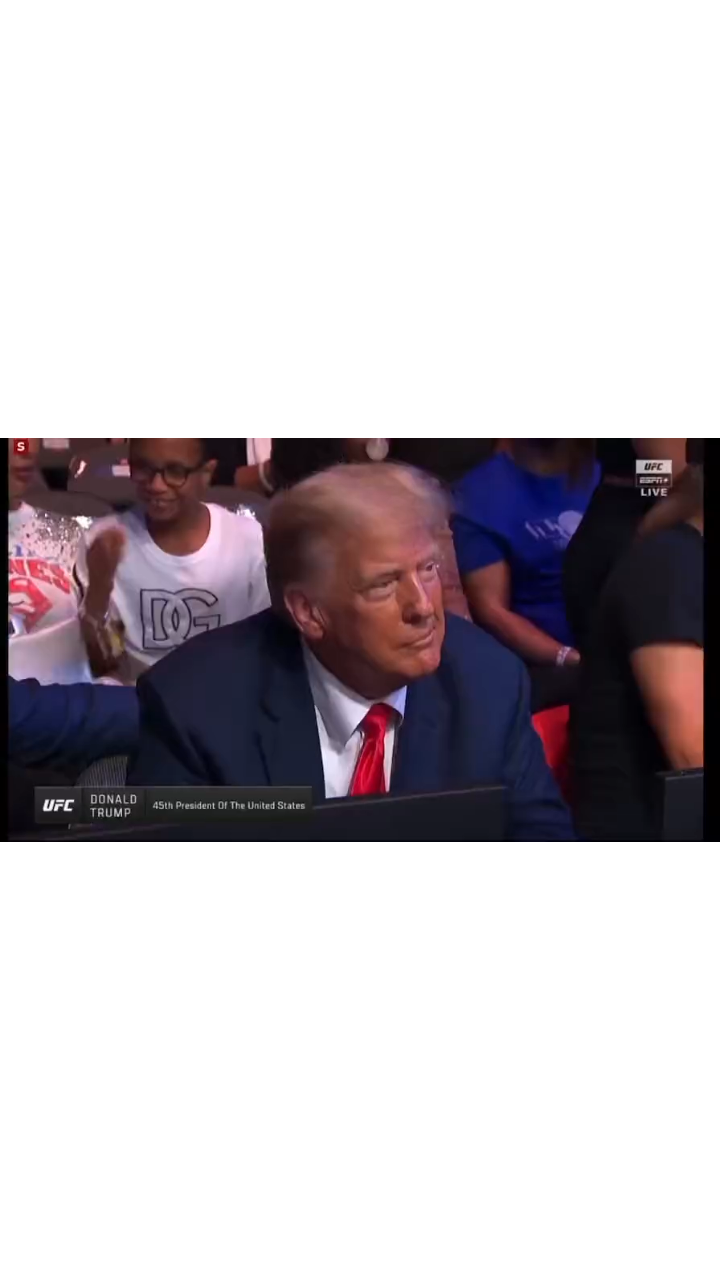 🇺🇸FreudianSlip🍊 on GETTR: President Trump Gets A Big Cheer At UFC 287 ...