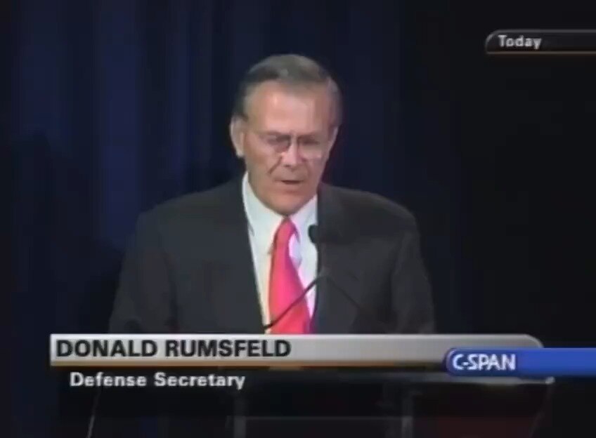 AmerigoVespucci on GETTR : DoD Press conference on Sept 10 2001