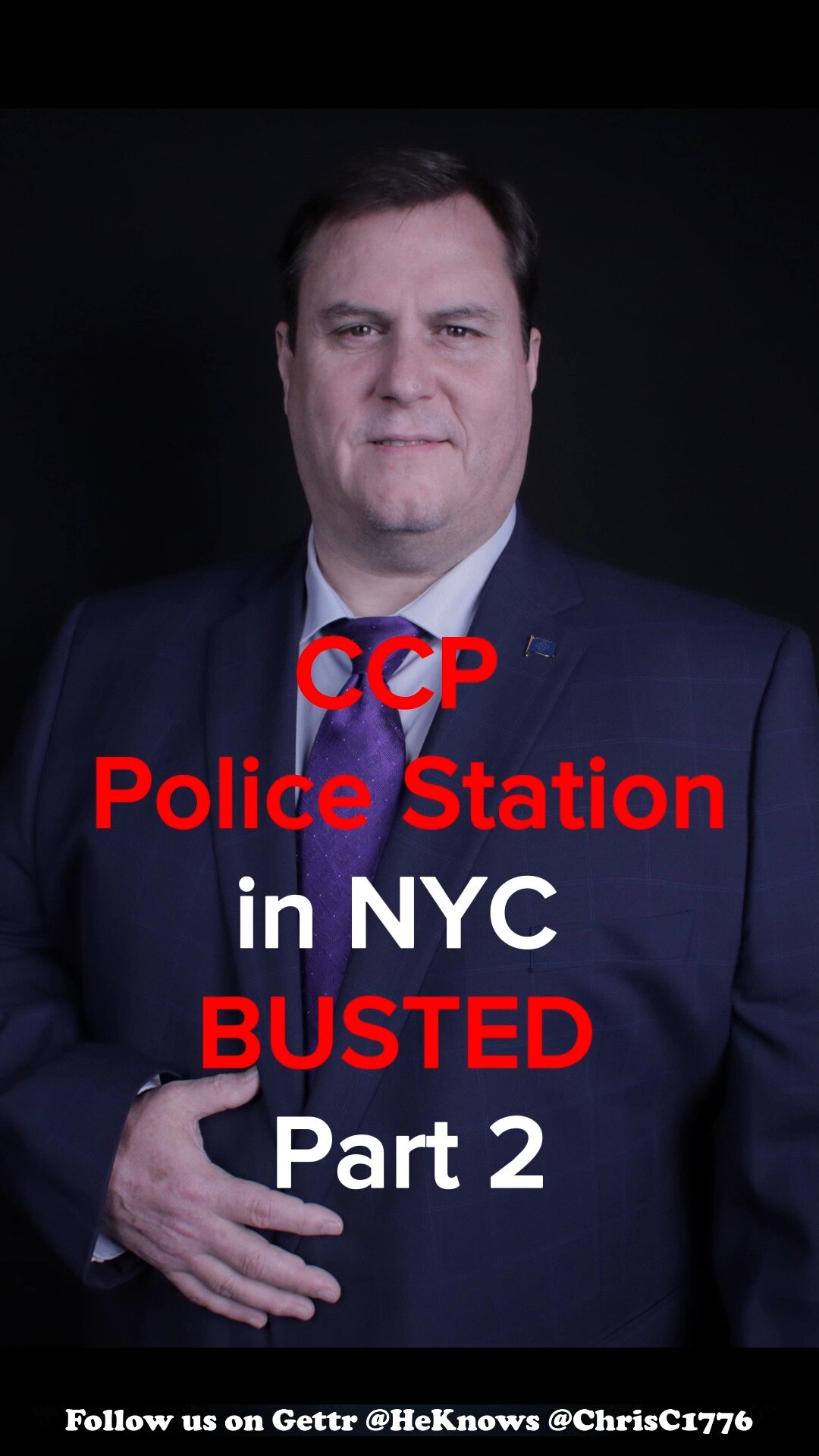 HeKnows on GETTR: CCP Police Station in NYC BUSTED Part 2 #chrisc1...