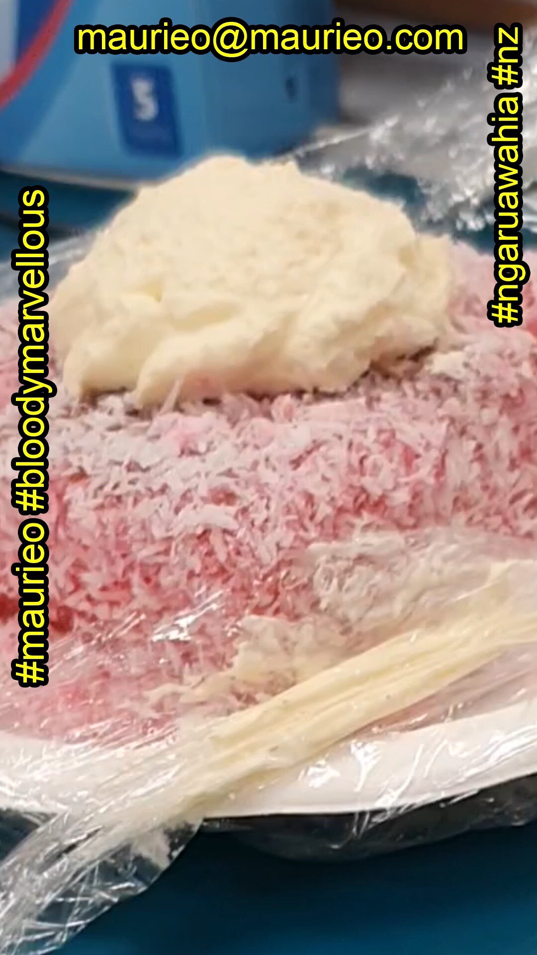 maurieo on GETTR: today a workmate gave me a #lamington made by our ...