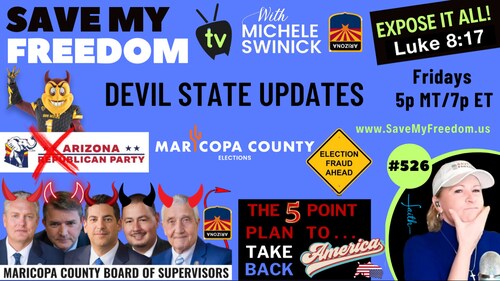 Michele Swinick 💥 EXPOSING The AZ Nov 8 Election on GETTR : Tyrannical ...