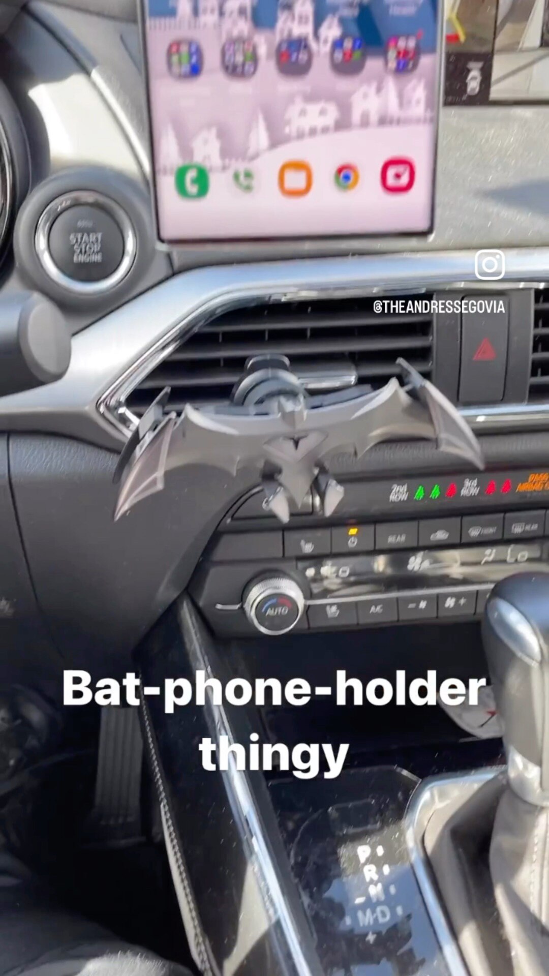Andres Segovia on GETTR: The Bat-phone-holder thingy! #theandressegovia ...