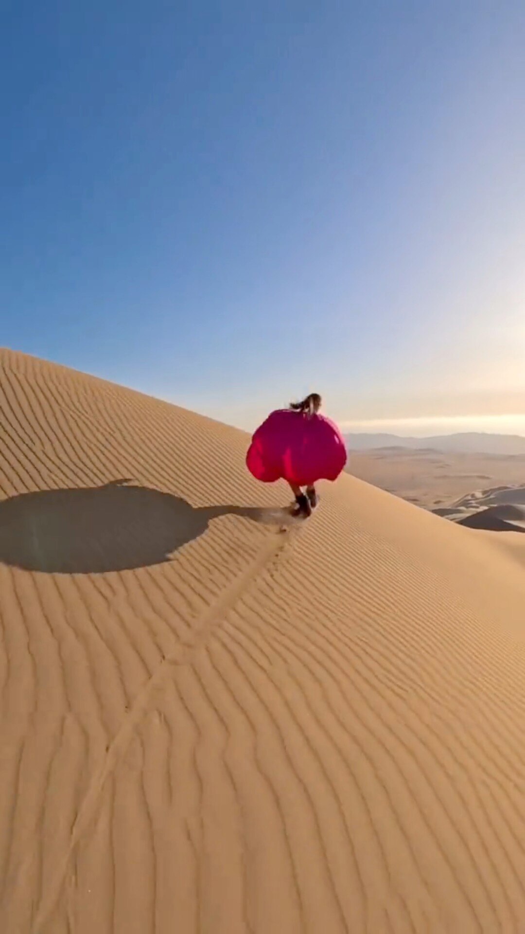 Nefertari on GETTR : sand boarding II