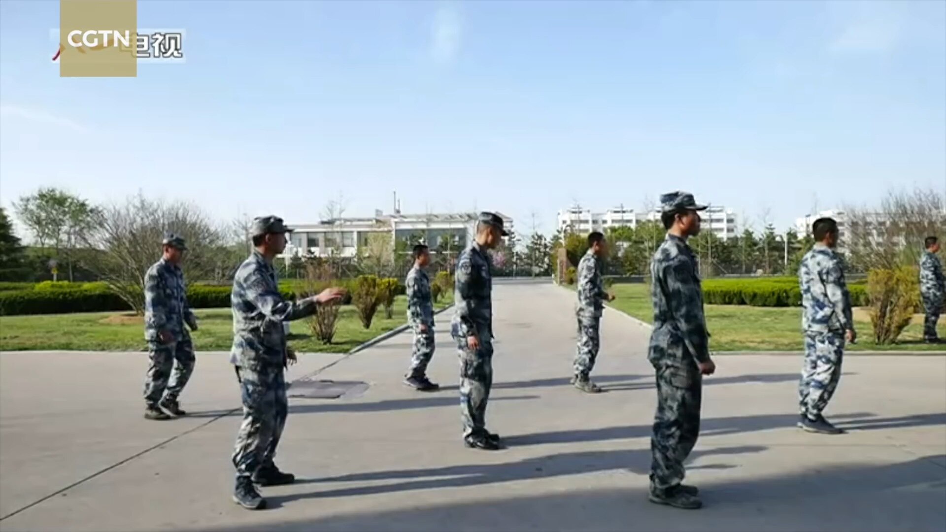 TheNPCShow on GETTR : Chinese Air Force Soldiers Perform Seve Dance