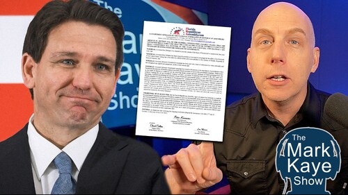 Mark Kaye on GETTR : Ron Go Home!